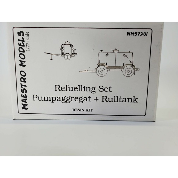 Maestro Models | Toys | Maestro Models Mms72 Refulling Pumpaggregat ...